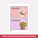 Mini Gardening Savings Challenges Printable Bundle, A6 Plants Lover ...