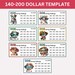 Dog Themed Savings Challenge Printable, Mini A6 Puppy Saving Challenges ...