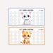Buy Cats Saving Challenge Printable, Mini Cat A6 Size Saving Challenge ...