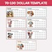 Dog Themed Savings Challenge Printable, Mini A6 Puppy Saving Challenges ...
