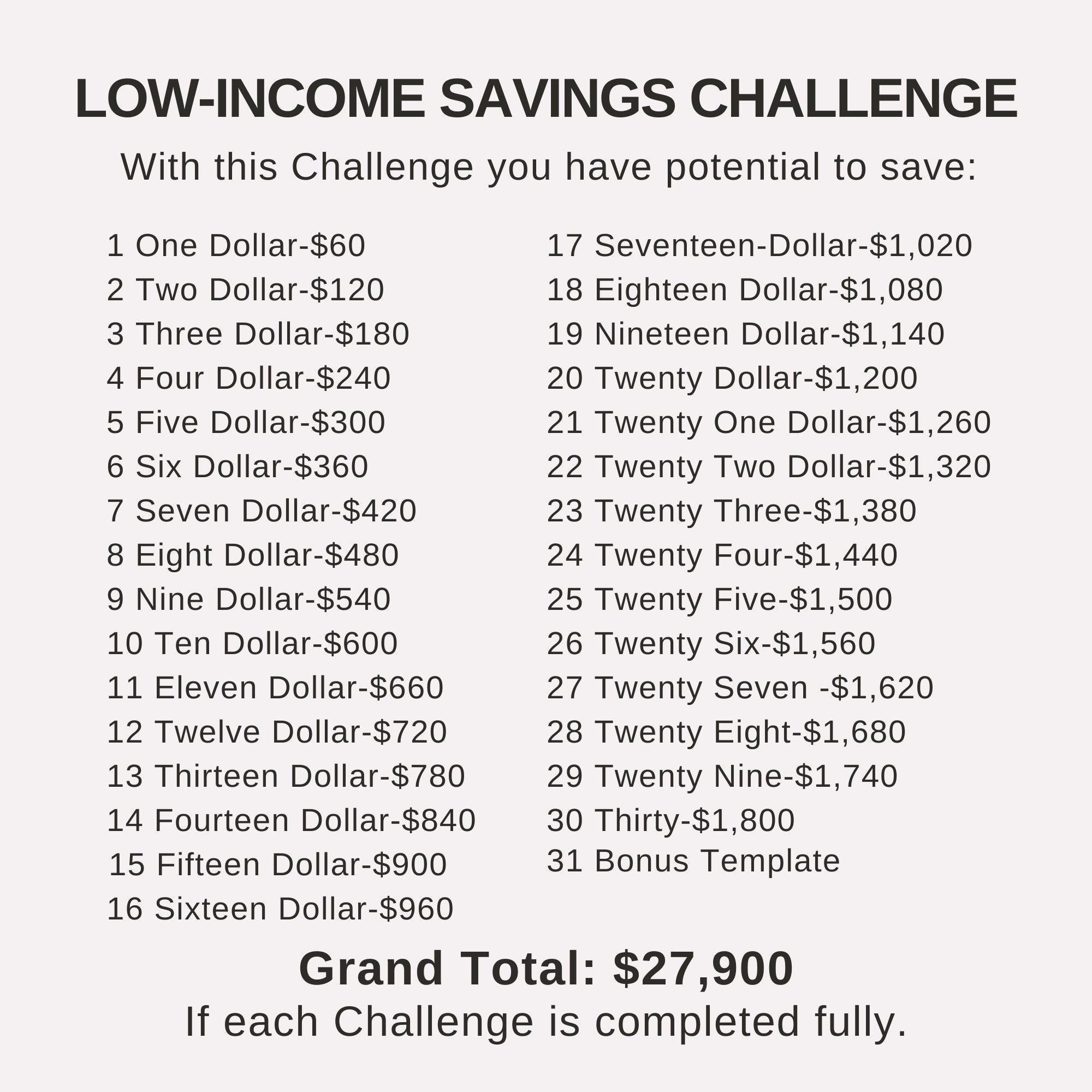 Jar Savings Challenge Printable Bundle, A6 Mini Mason Jar Saving ...