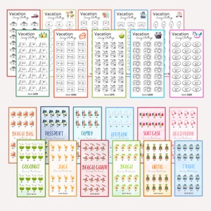 Ultimate Vacation Savings Challenge Printable Bundle, Mega Family ...
