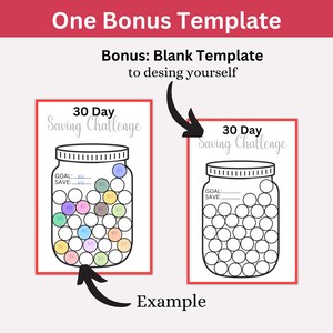 Jar Savings Challenge Printable Bundle, A6 Mini Mason Jar Saving ...