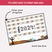 2024 Monthly Saving Challenge Printable, 2024 12 Month Saving Tracker ...