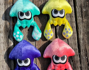 Splatoon Squid Plush Pillow - Etsy