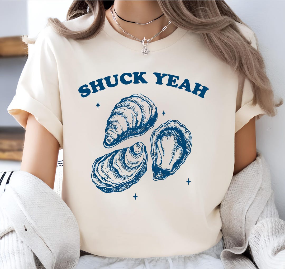 Shuck Yeah Vintage Style Shirt, Sea Animal Shirt, Ocean Life Sweatshirt ...
