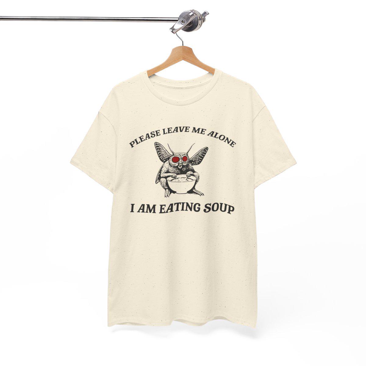 Retro Mothman Eating Soup Cryptid 90s Shirt. Funny Cryptid Vintage T ...