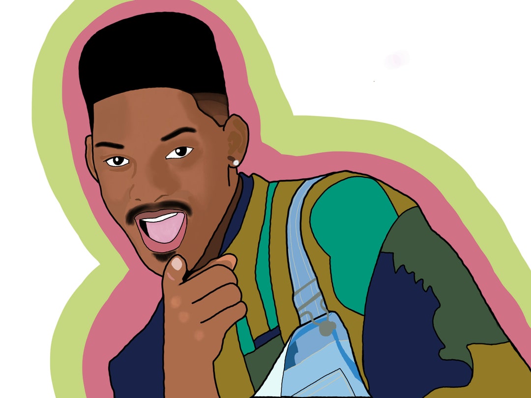 Fresh Prince of Bel-air Will Smith Digital Art png - Etsy