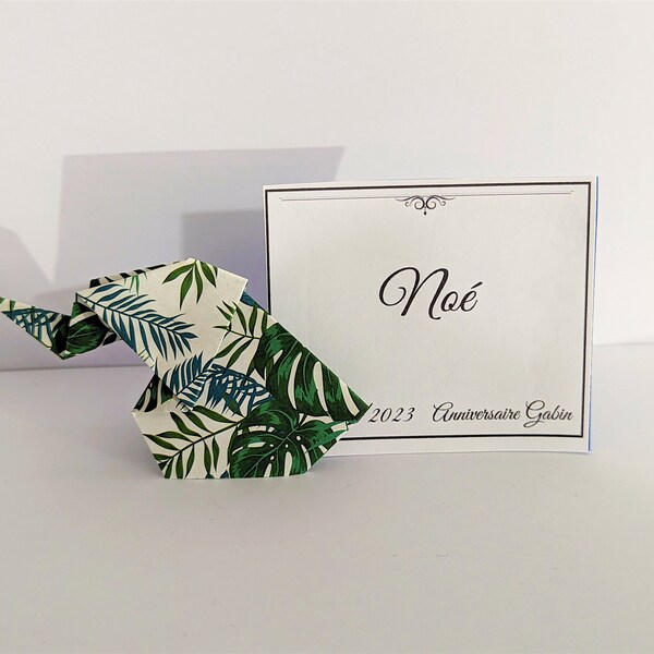 Origami Place Card - Etsy