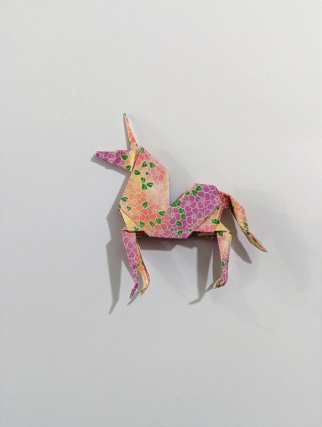 Origami Unicorn Magnet, Fairy Fridge Magnets, Interior Decoration ...