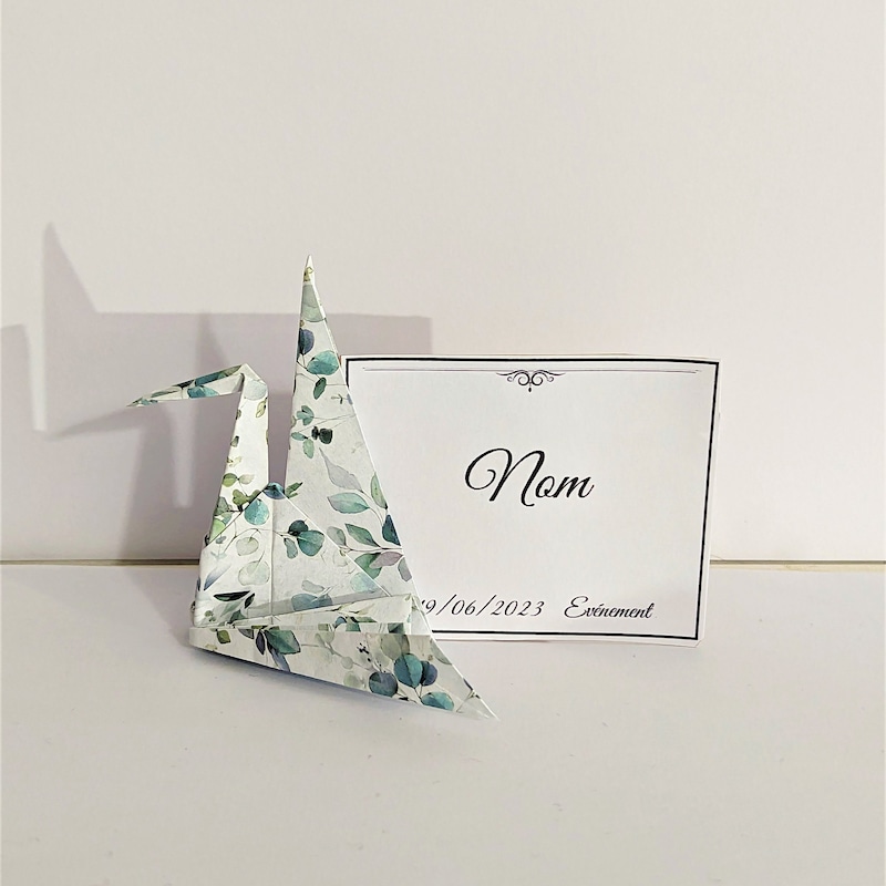 Origami Place Card - Etsy