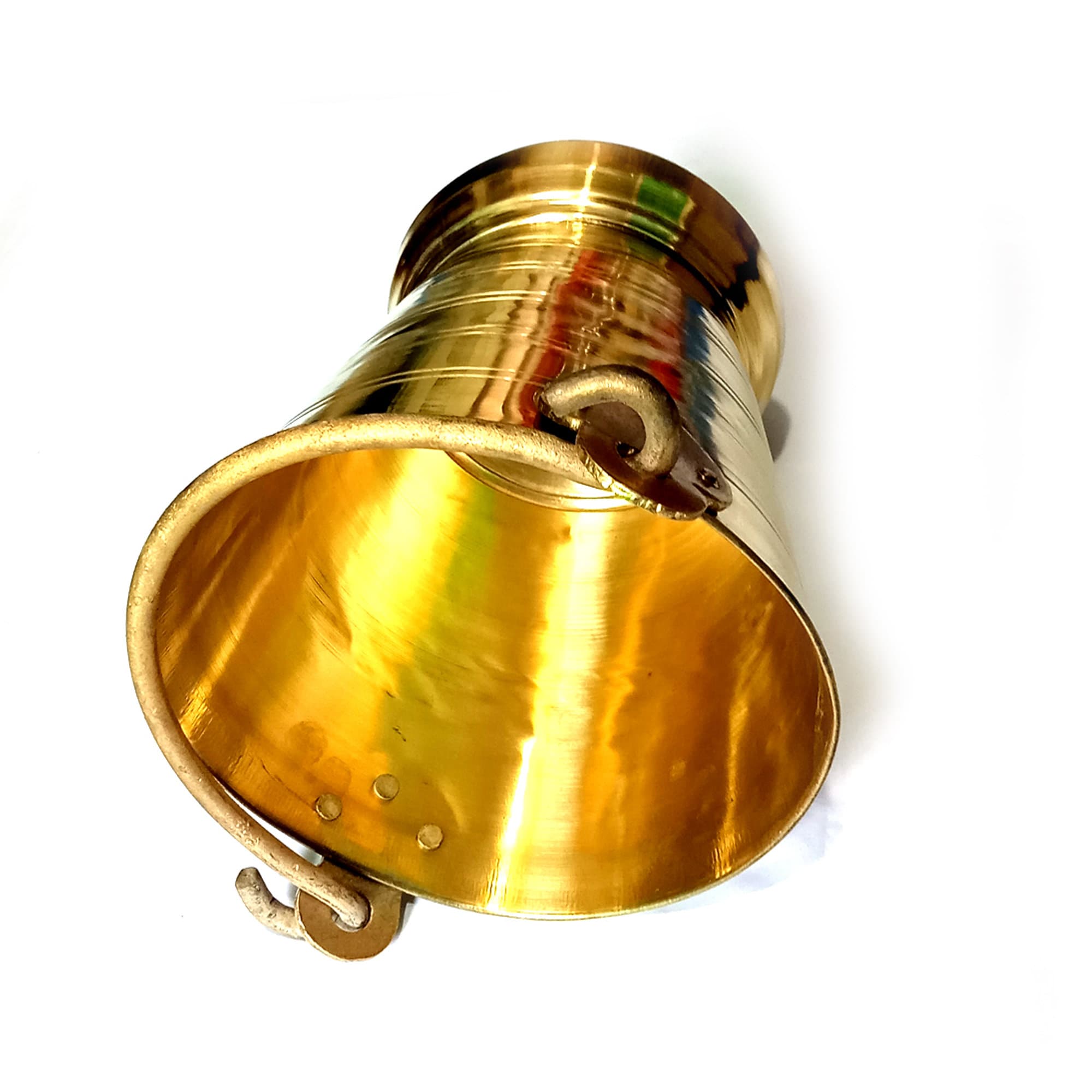 Pure Brass Bucket, Brass Balti - (capacity 5 Liters) - Etsy