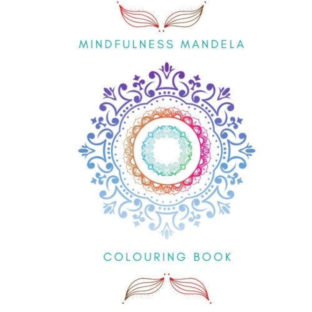 Wellness Mandela Colouring Book - Etsy