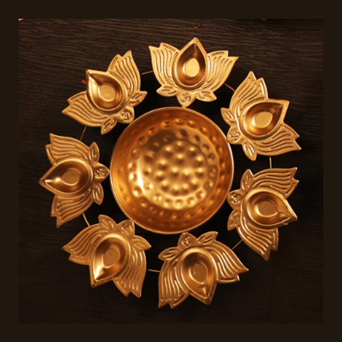 Designer Lotus Urli Bowl, Diwali Decoration, Diwali Decor Lotus Urli ...