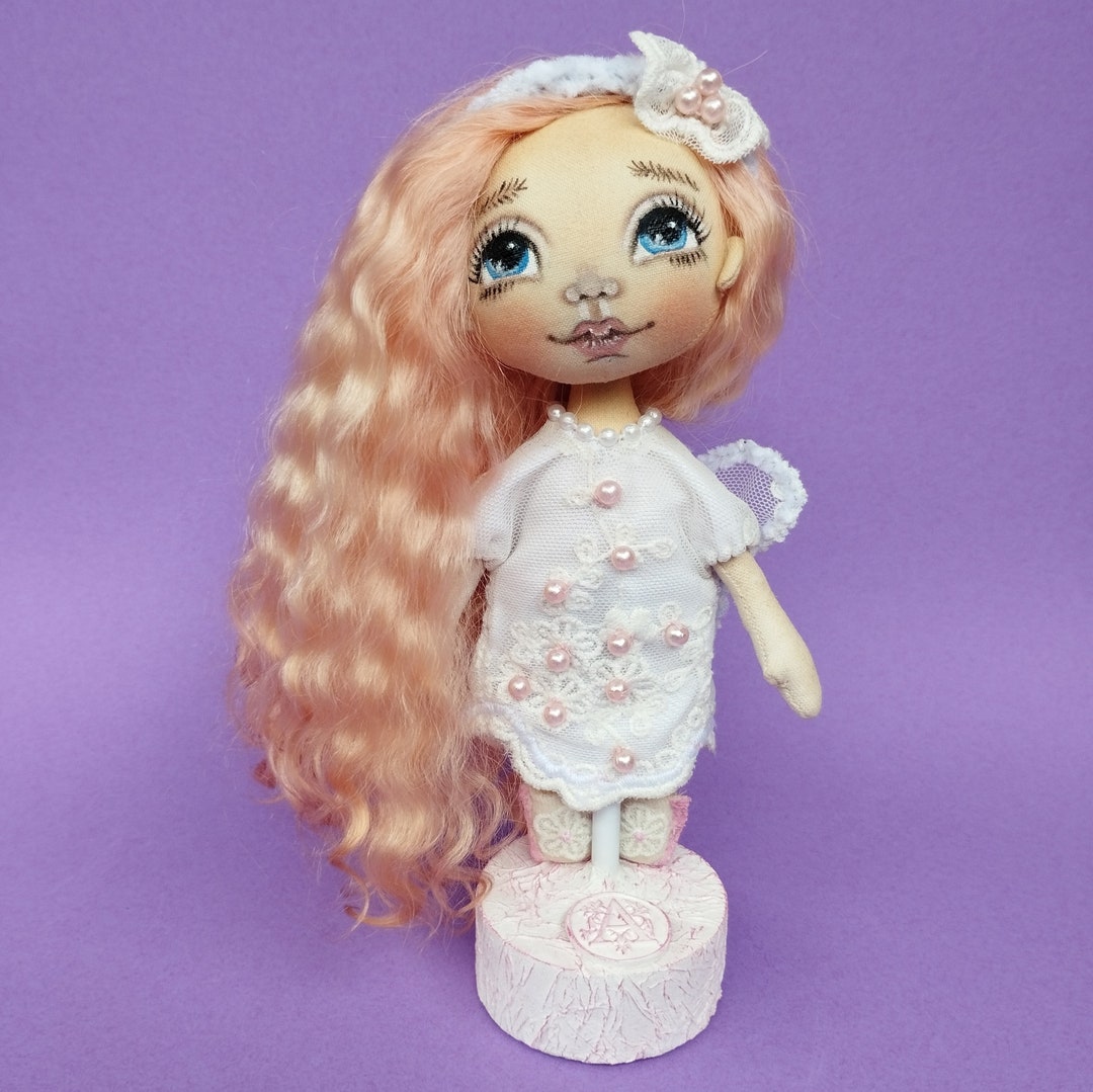 Handmade Doll Guardian Angel Doll Angel 18 Cm Wedding - Etsy UK