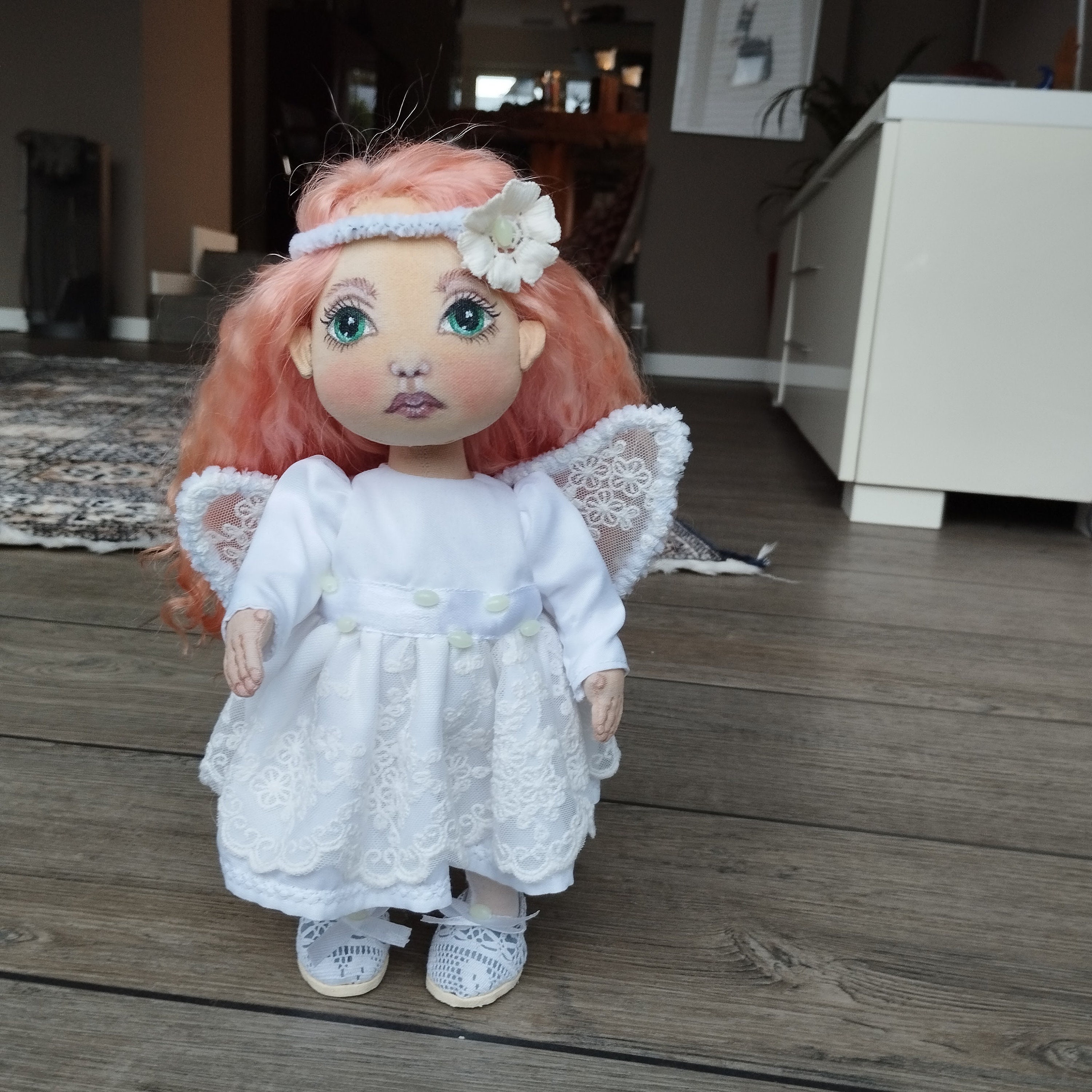 Doll Guardian Angel Rag Doll Angel 28 Cm Wedding Engagement Gift ...