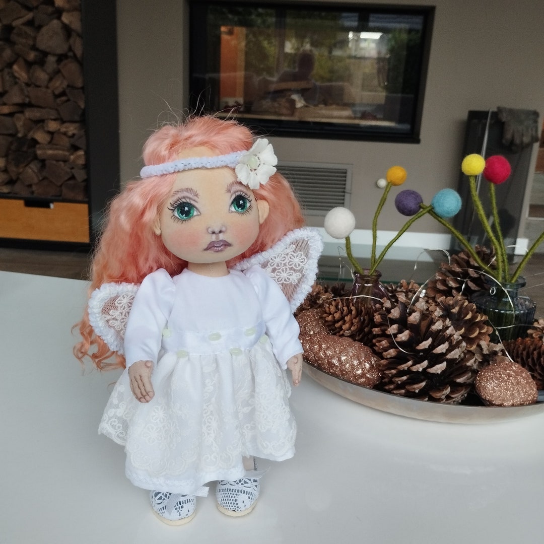 Doll Guardian Angel Rag Doll Angel 28 Cm Wedding Engagement Gift ...
