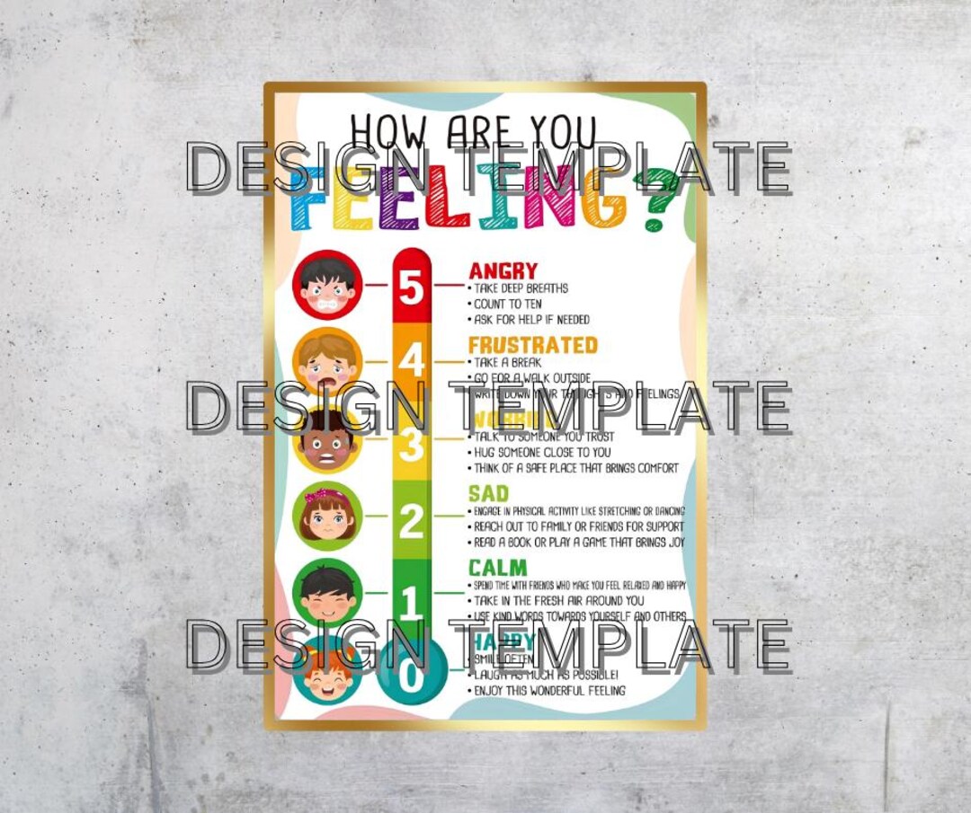 Student's Emotional Feelings Poster, Digital Art, Digital Poster Design ...