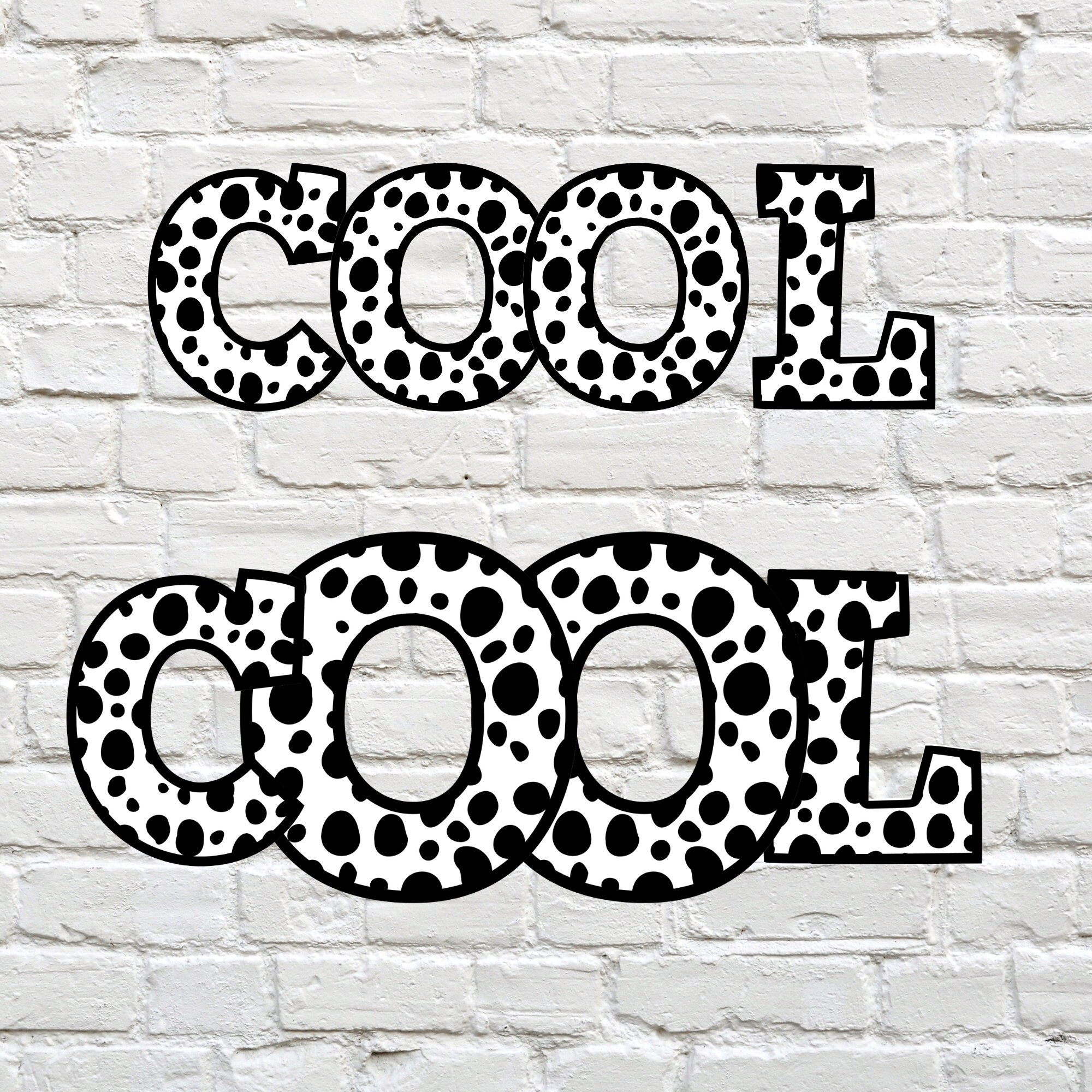 26 PNG Dalmatian Letters Alphabet PNG Transparent Background, Cricut ...