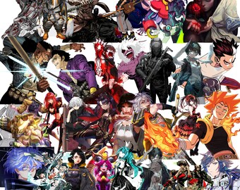 1 Random Anime Waifu Pictures AI Digital Photos - Etsy