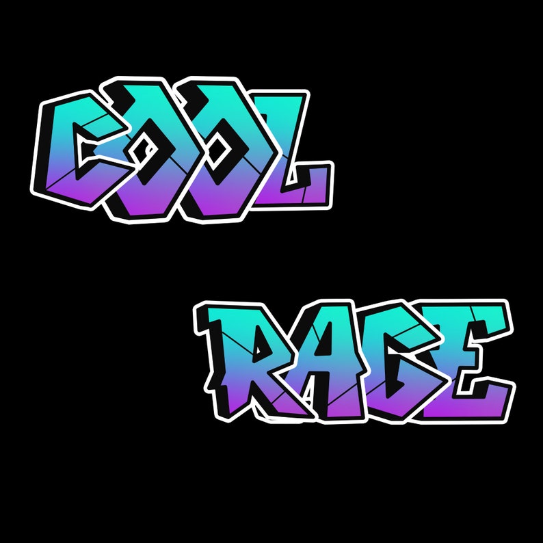 26 PNG Graffiti Letters Alphabet V30 PNG Transparent Background, Cricut, Silhouette, Sublimation ...