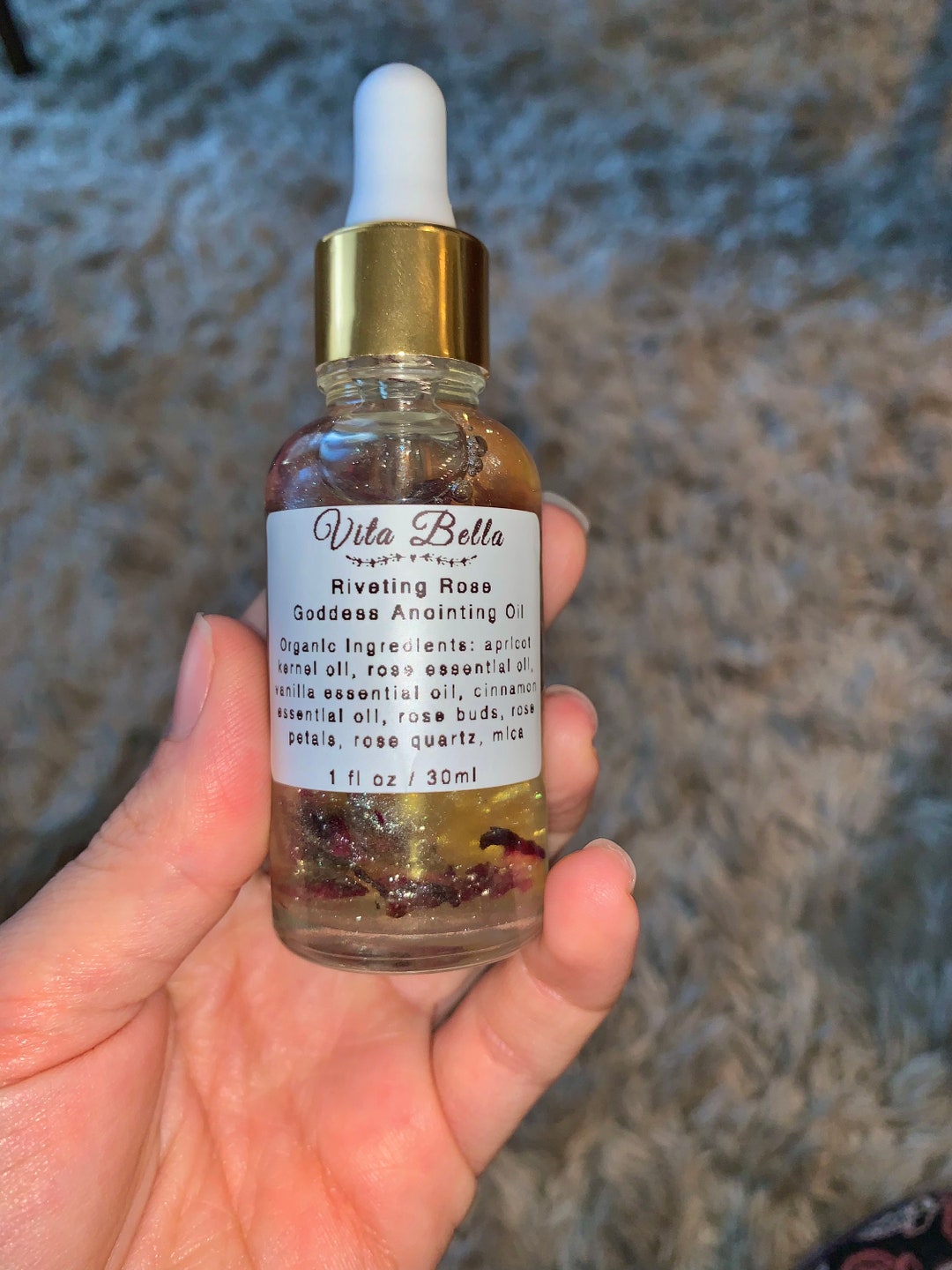 Riveting Rose Goddess Anointing Body Oil - Etsy