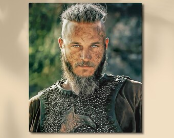 Vikings, Ragnar Lothbrok, Valhalla, Artwork, Handmade, Printable Art ...