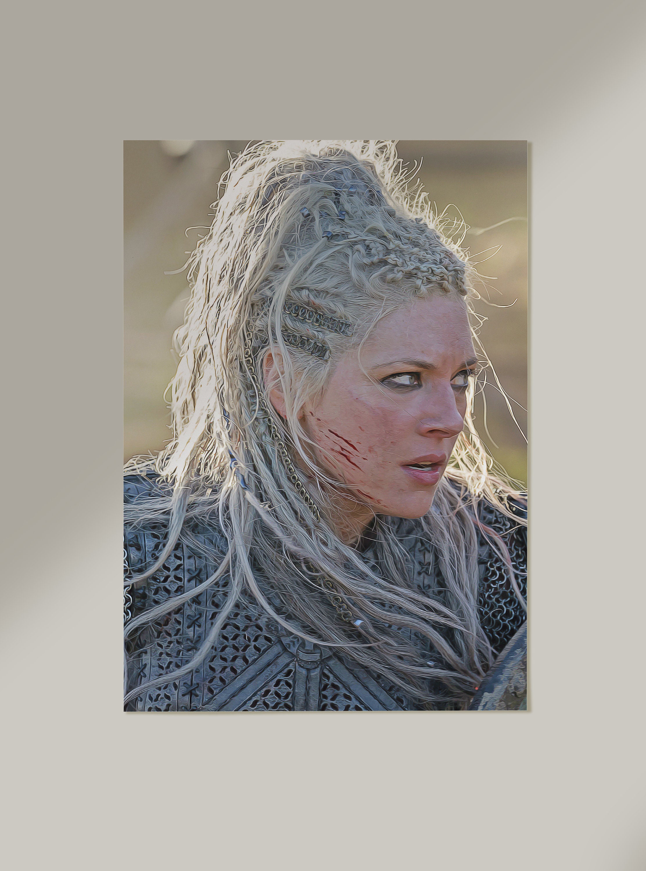 Lagertha, Warrior Woman, Female Warrior,vikings, Valhalla, Artwork ...