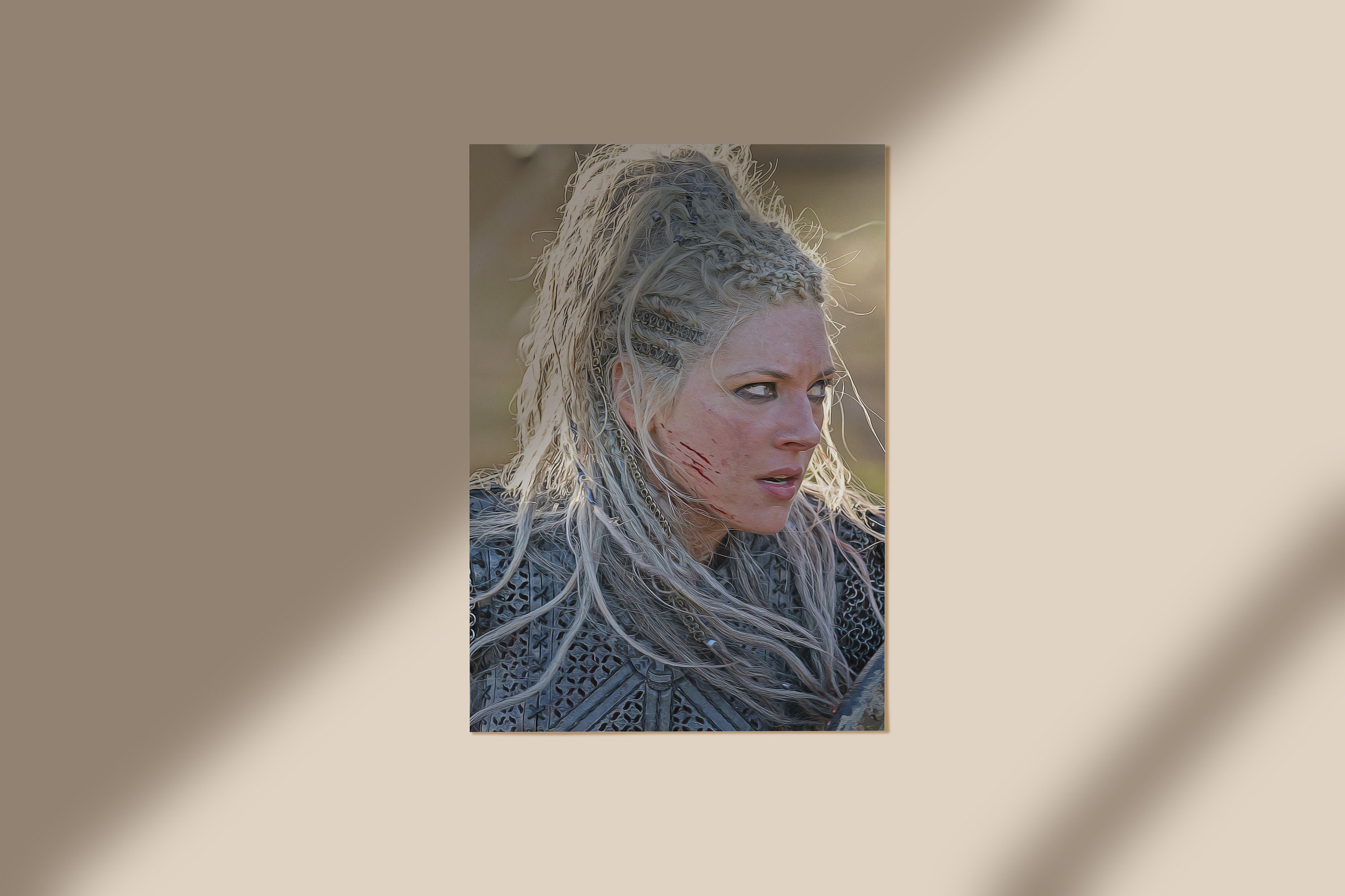 Lagertha, Warrior Woman, Female Warrior,vikings, Valhalla, Artwork ...