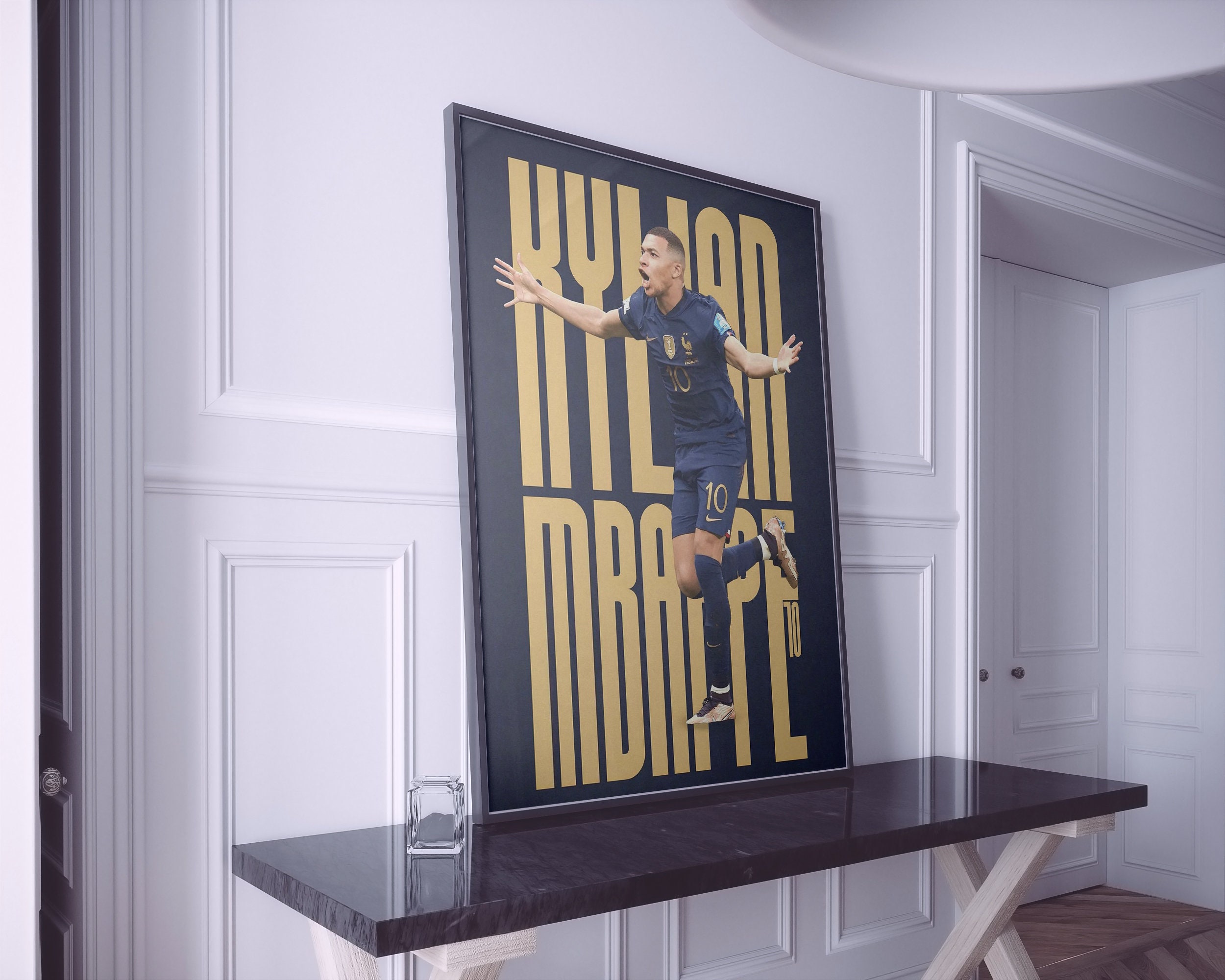 Kylian Mbappe Kylian Mbappe Print Mbappe Poster Mbappe - Etsy Australia