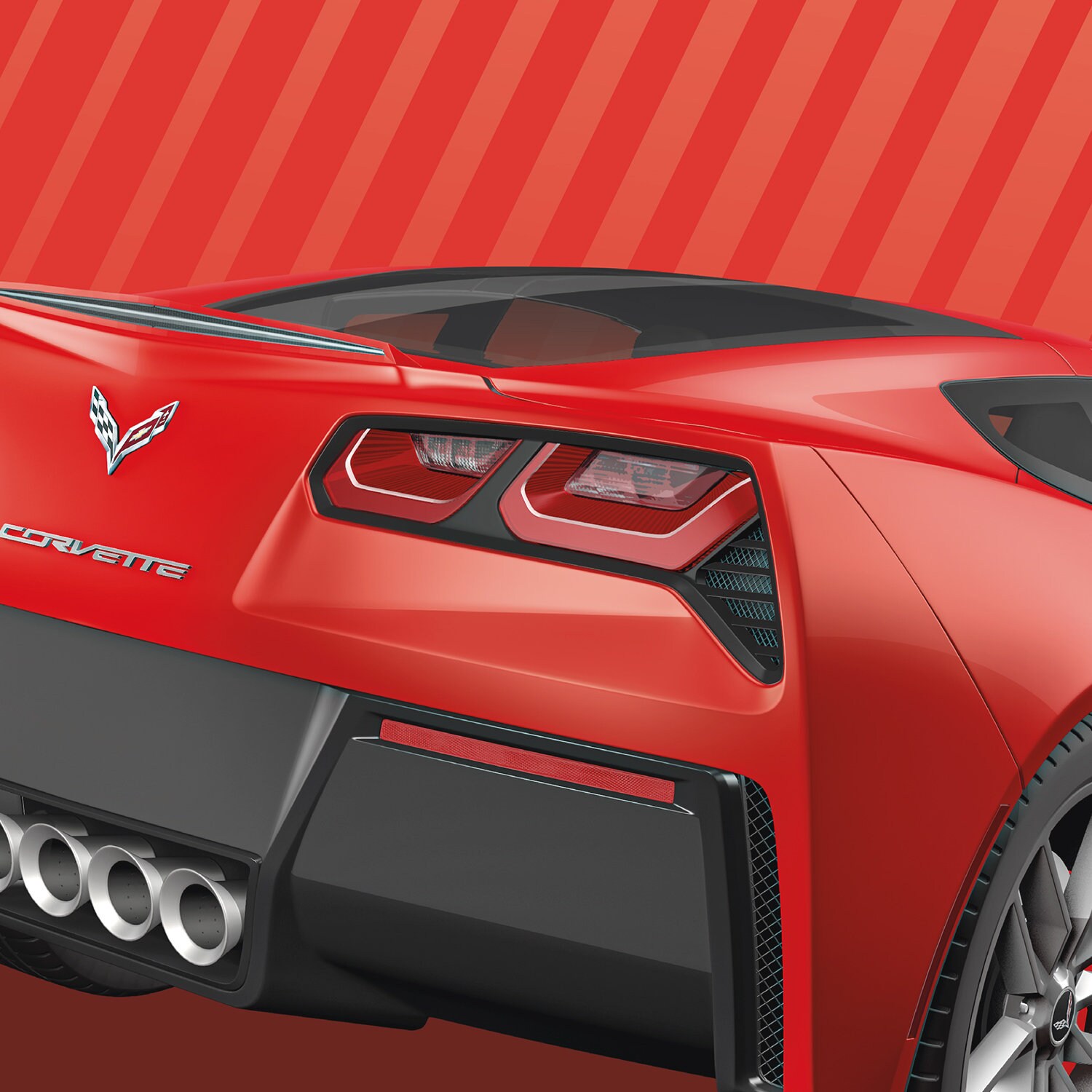 Chevrolet Corvette C7 Torch Red. Designed With the Corvette C7's ...