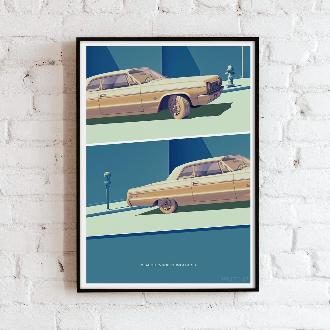 The 1964 Chevrolet Impala SS. A Sought-after Collector's Car With a ...
