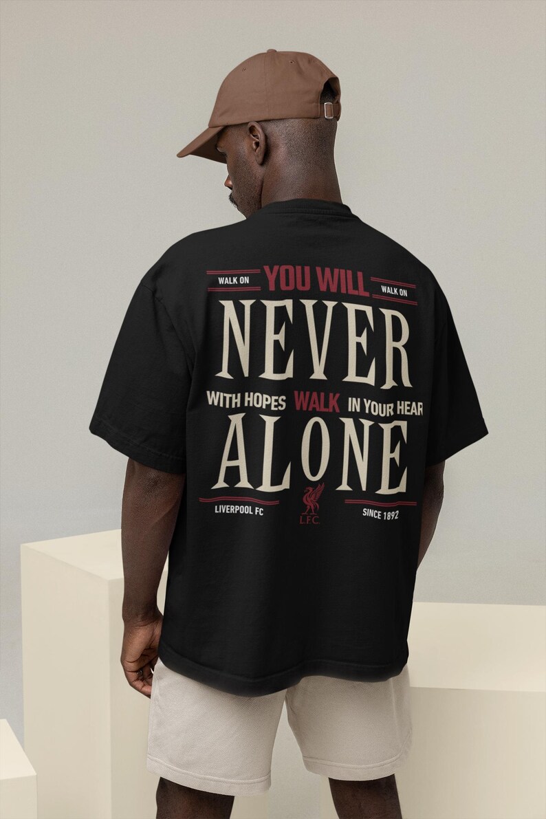 You'll Never Walk Alone YNWA Liverpool FC Fan Quote Design | Football T ...