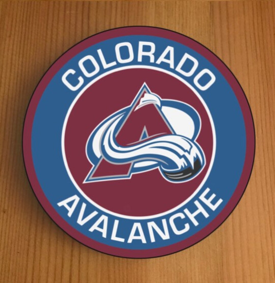 Colorado Avalanche Set of 6 Coasters FREE UK Delivery - Etsy