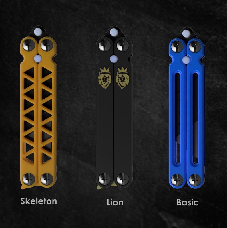 3D Printable Utility Balisong - Etsy