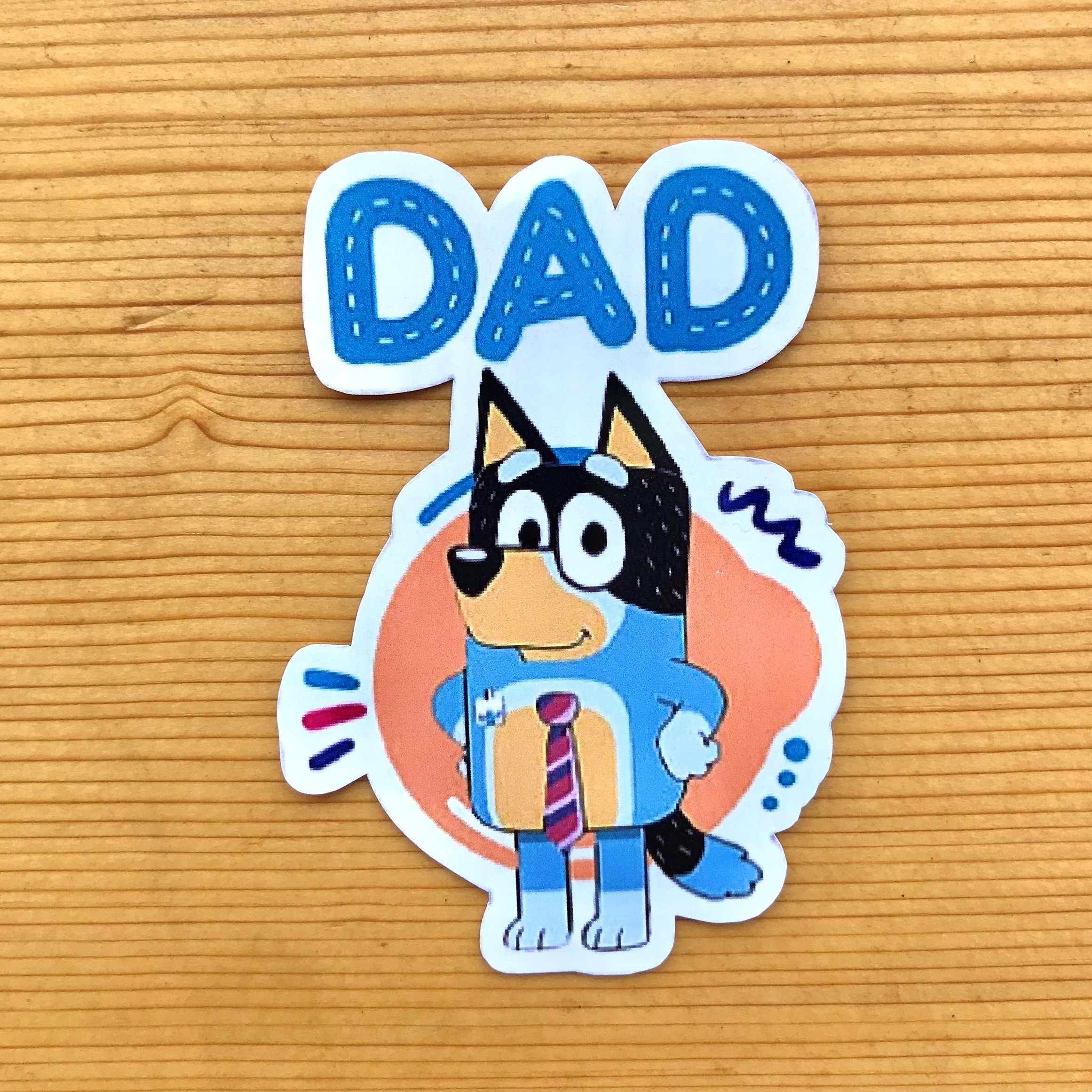 Bluey Vinyl Stickers Bluey Funny Bluey Stickers Bluey - Etsy UK