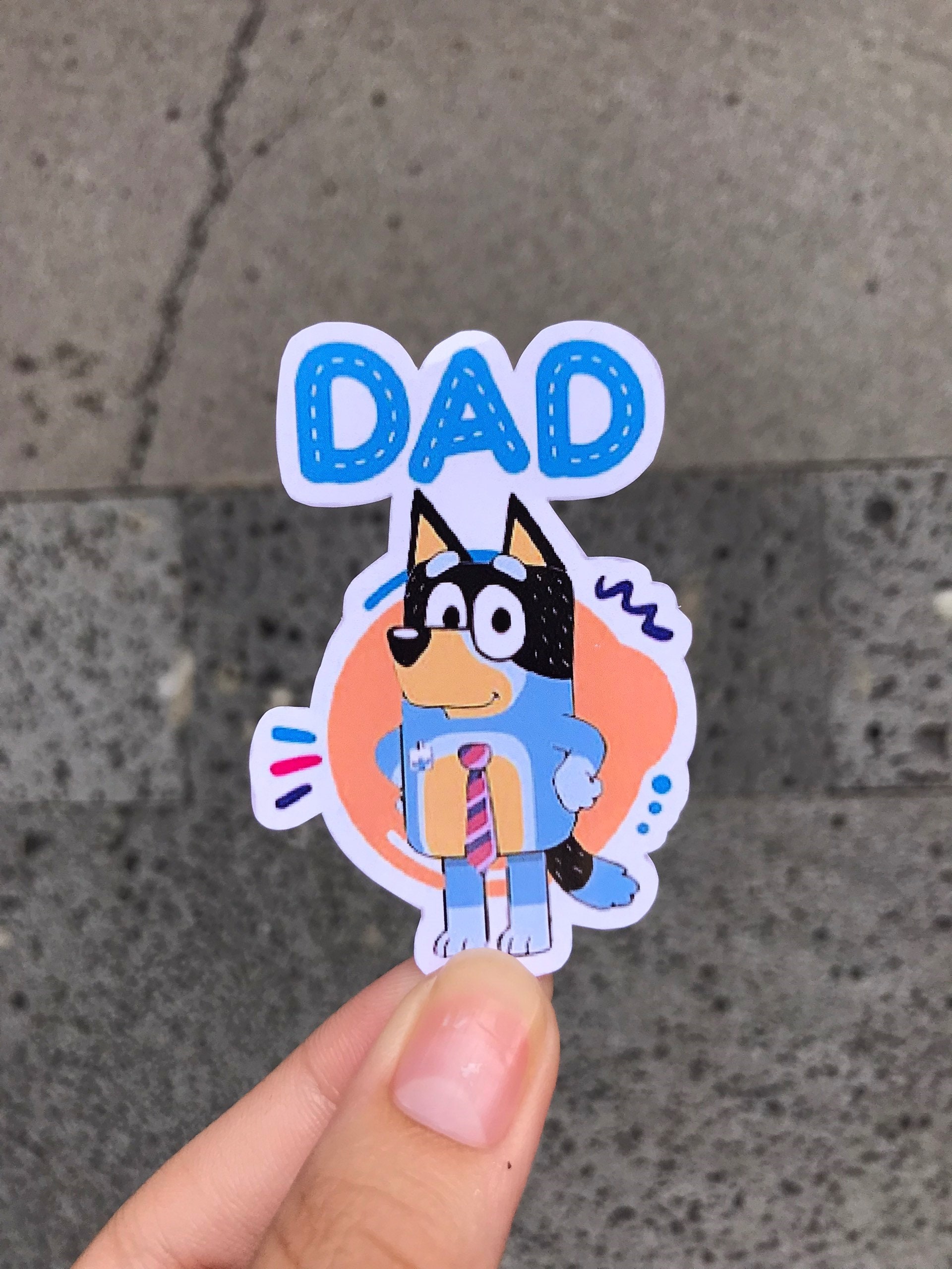 Bluey Vinyl Stickers Bluey Funny Bluey Stickers Bluey - Etsy UK