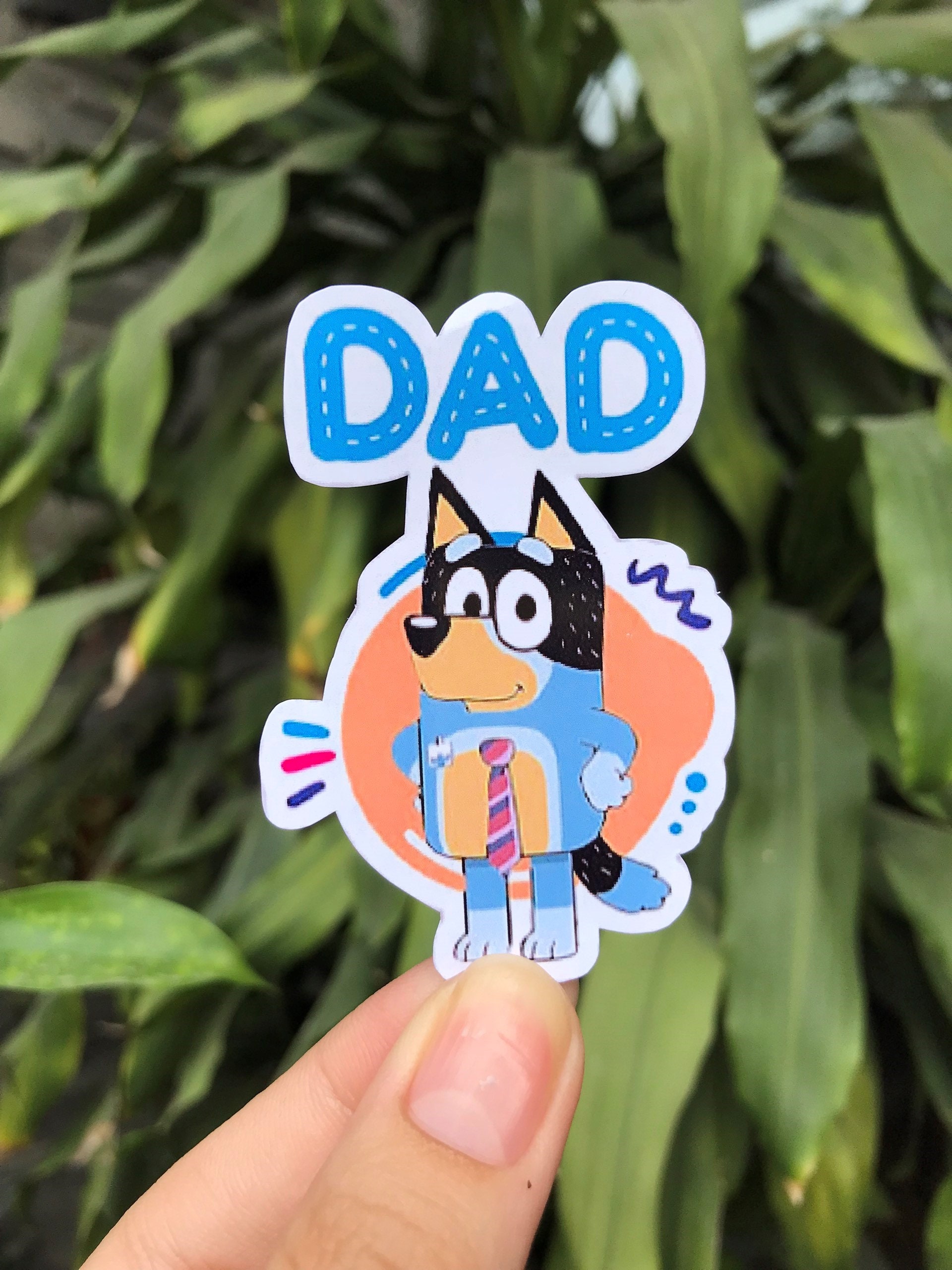 Bluey Vinyl Stickers Bluey Funny Bluey Stickers Bluey - Etsy UK