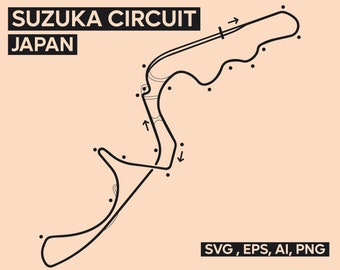 F1 Racetrack Svg - Etsy