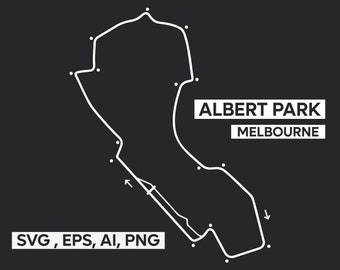 F1 Racetrack Svg - Etsy