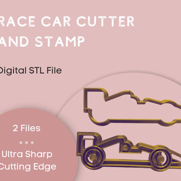 Race Car Stl Files - Etsy