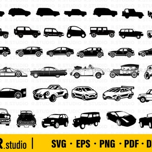 36 Car Svg Files/ Sports Car Svg/ Super Car Svg/ Racing Car Svg ...