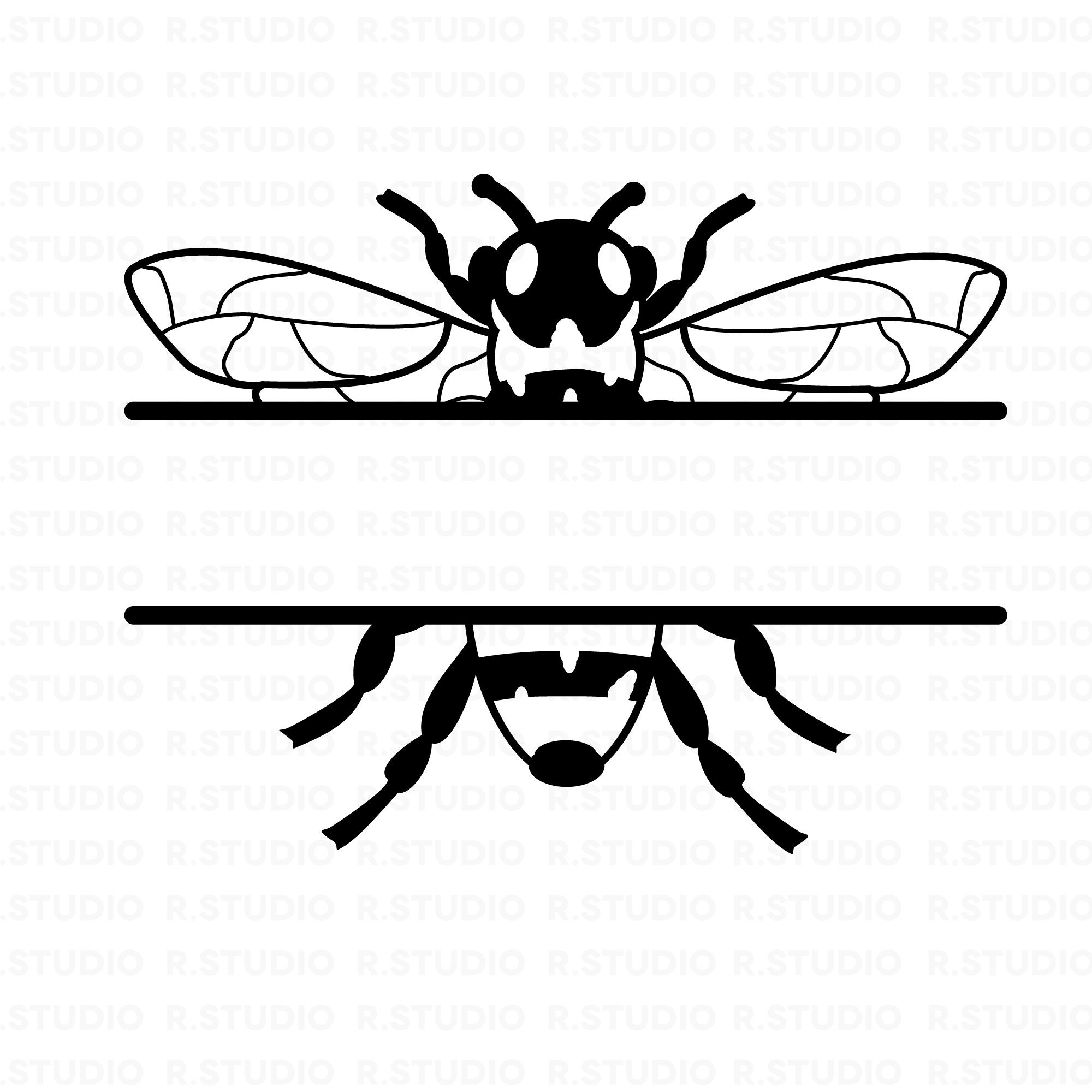 Blank Bee SVG Bundle / Bee Svg Pdf Eps / DIY Shirt Svg / - Etsy Australia