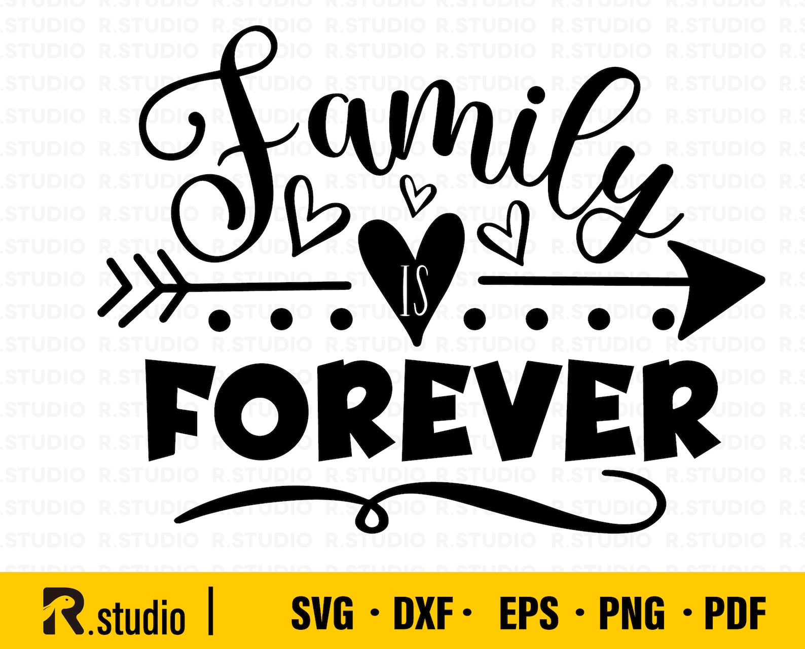 Family is Forever SVG File/ Arrows SVG/ Mother's Day Svg/ - Etsy