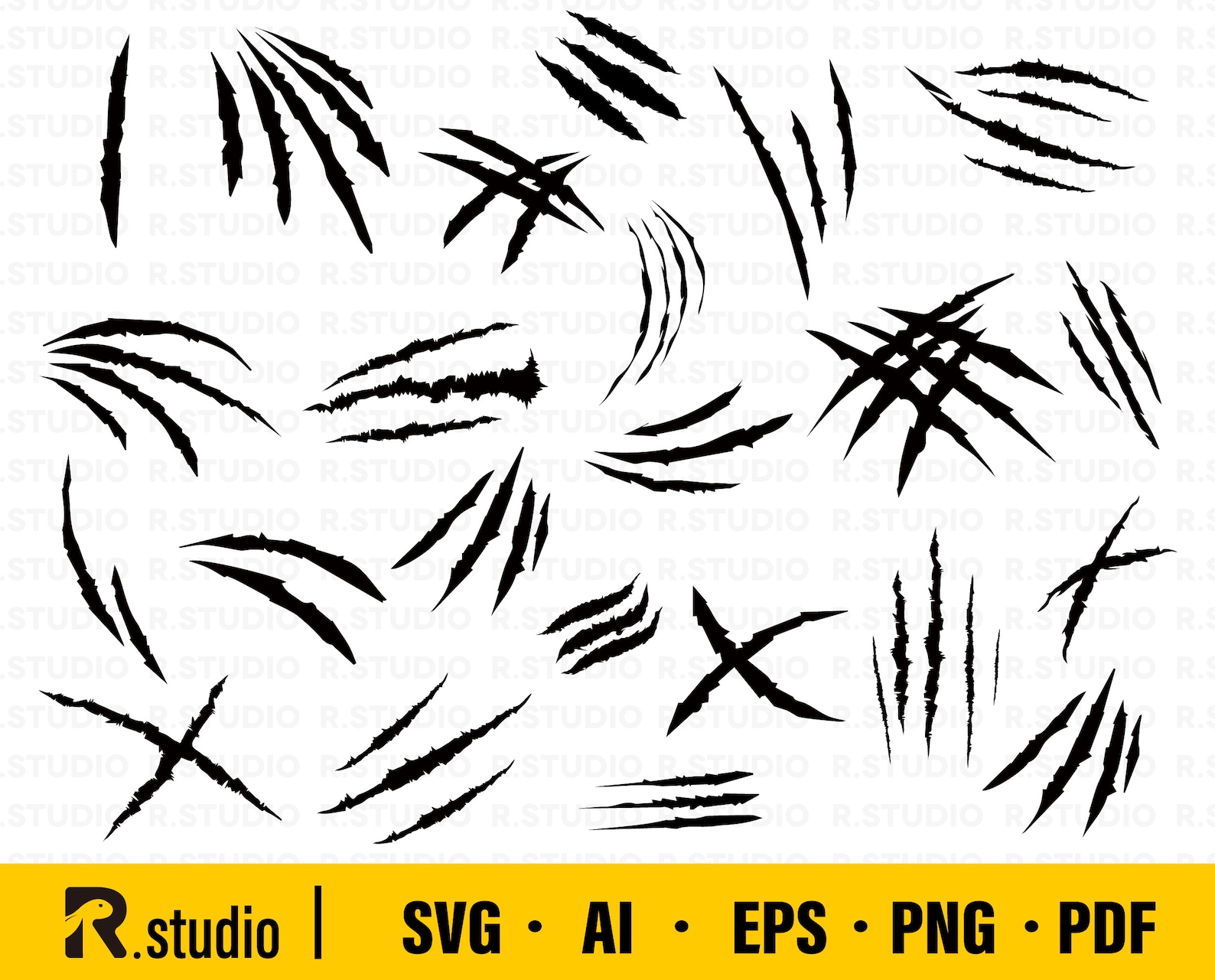 Scratches SVG Files/ Scratche Svg/ Jurassic Park SVG/ Cat Svg/ - Etsy