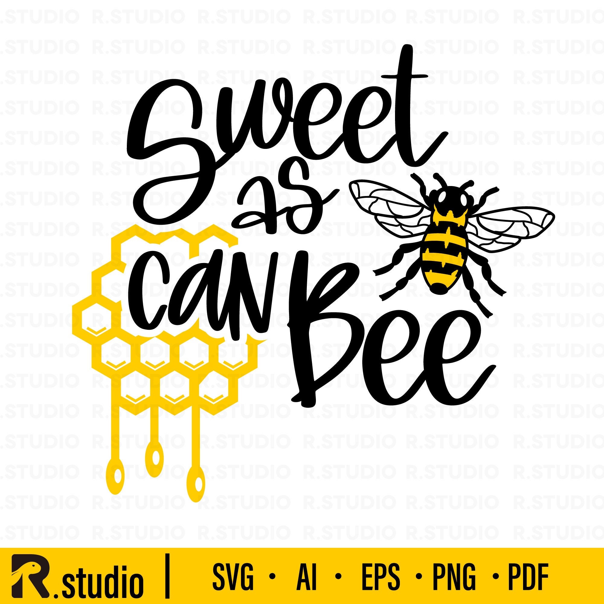 Sweet as Can Bee SVG Bundle / Bee Svg / DIY Shirt Svg / - Etsy