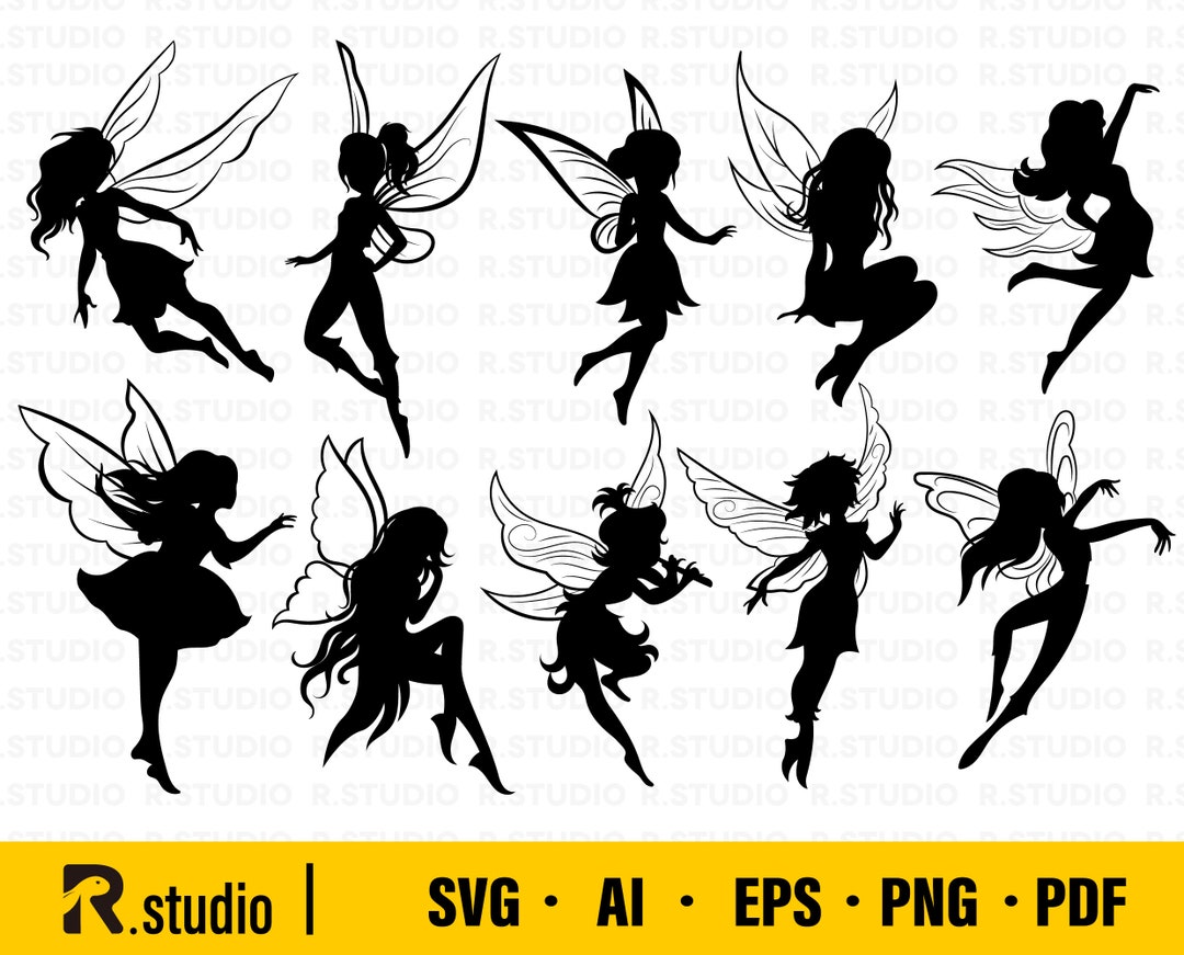 Ballet Fairy SVG/ Ballerina SVG/ Fairy Svg/ Butterfly Fairy Svg/ Fairy ...