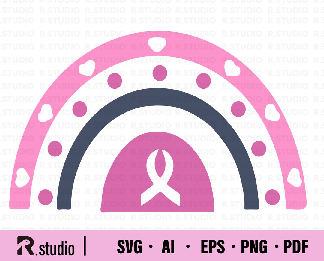 Awareness Ribbon SVG Files/ Fight Cancer Svg/ Cancer Awareness Svg ...