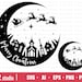 Christmas SVG Files/ Christmas Scene With Santa SVG/ Eps/ Christmas ...