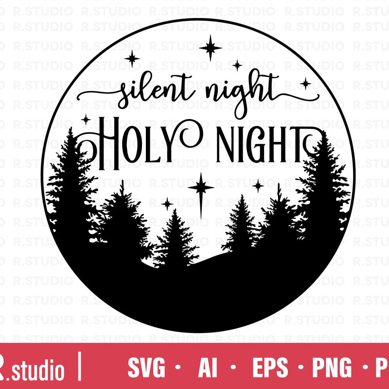 O Holy Night Clipart - Etsy